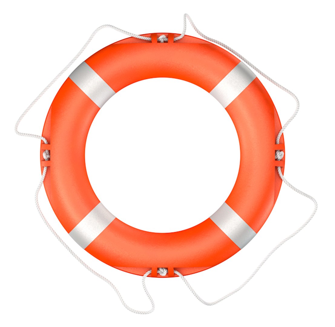 3d Model Ropes Lifebelt