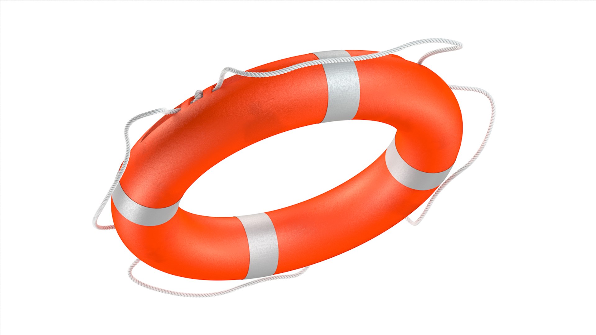 3d Model Ropes Lifebelt