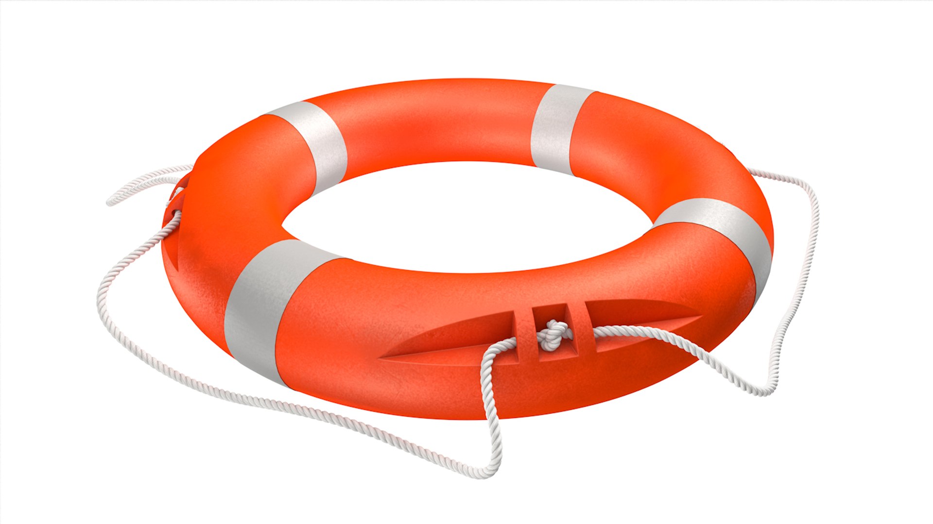3d Model Ropes Lifebelt