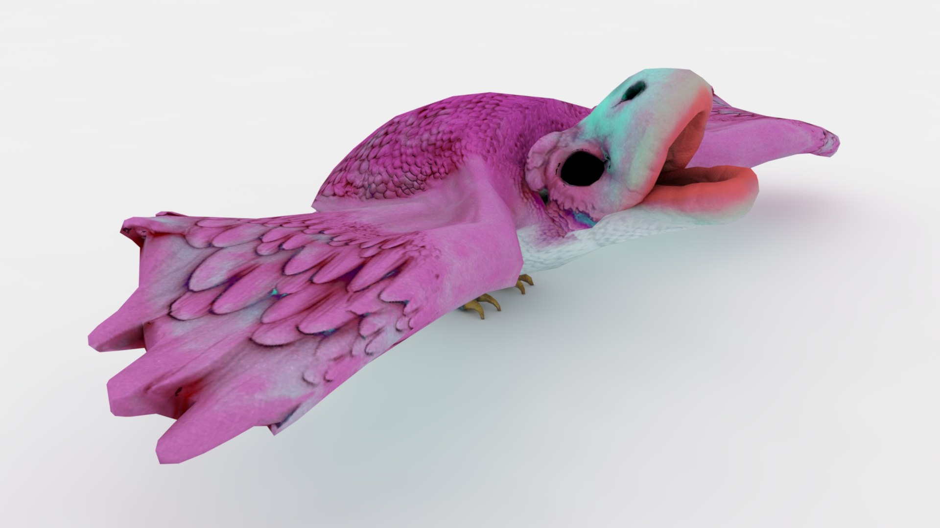 Bird Rigged And Animated 3D Model - TurboSquid 2335036