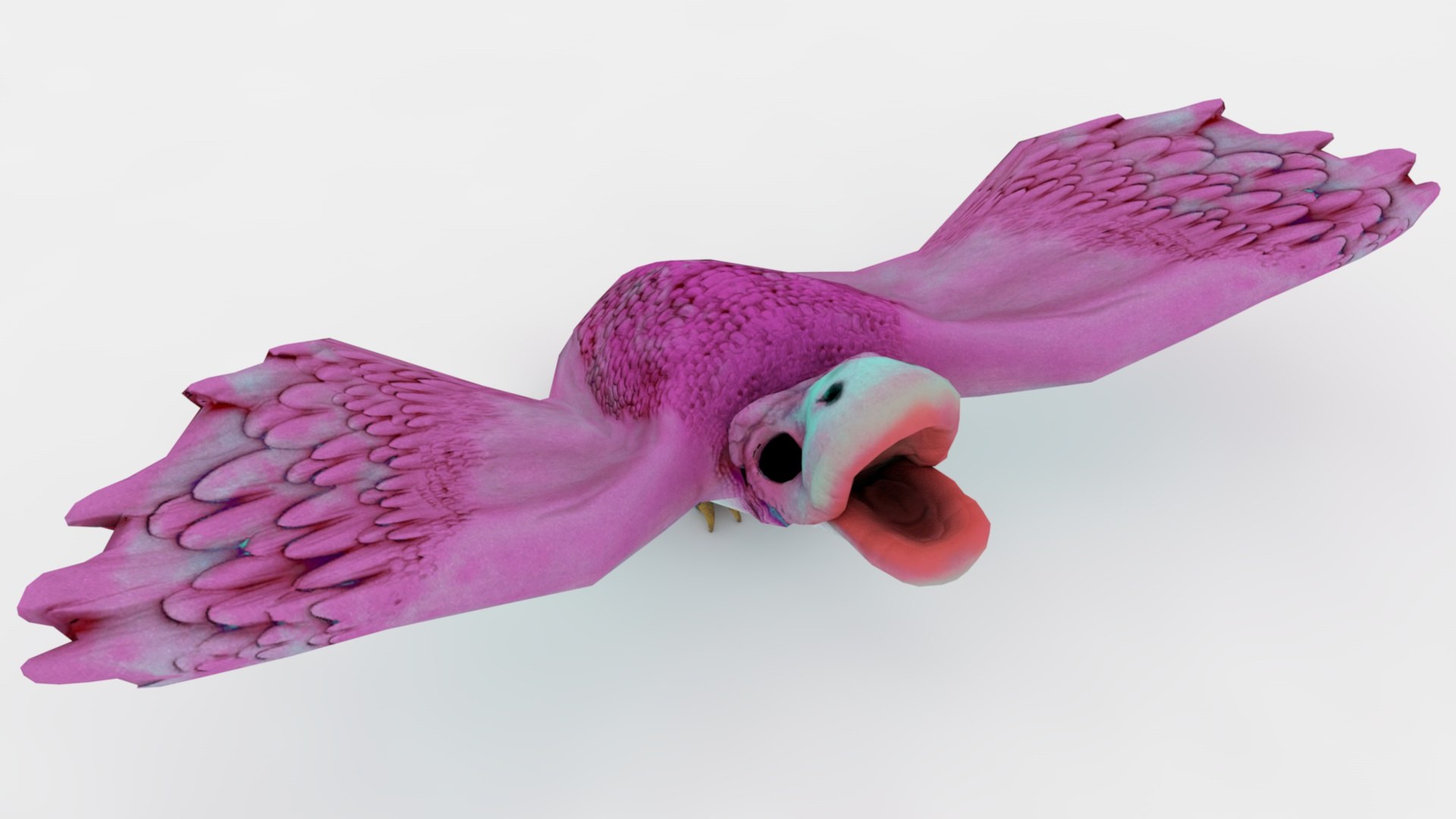 Bird Rigged And Animated 3D Model - TurboSquid 2335036