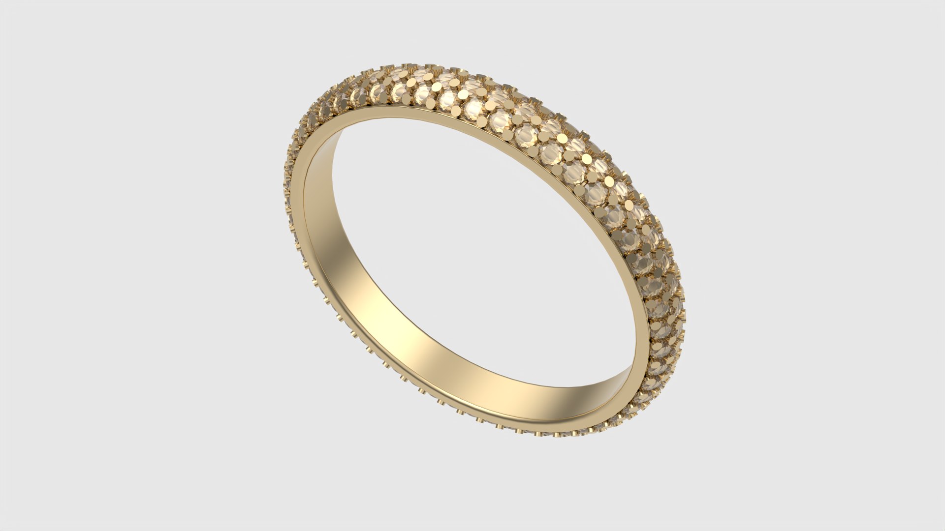 Stunning Cluster Pave Ring JDBCo 3D - TurboSquid 2343931