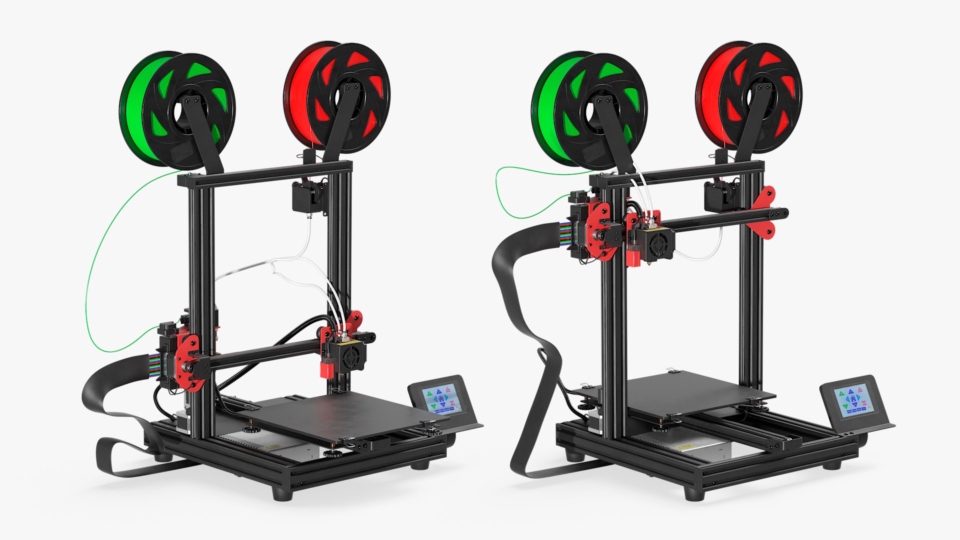 3D ABC Plastic 3D Printer Rigged - TurboSquid 2449658