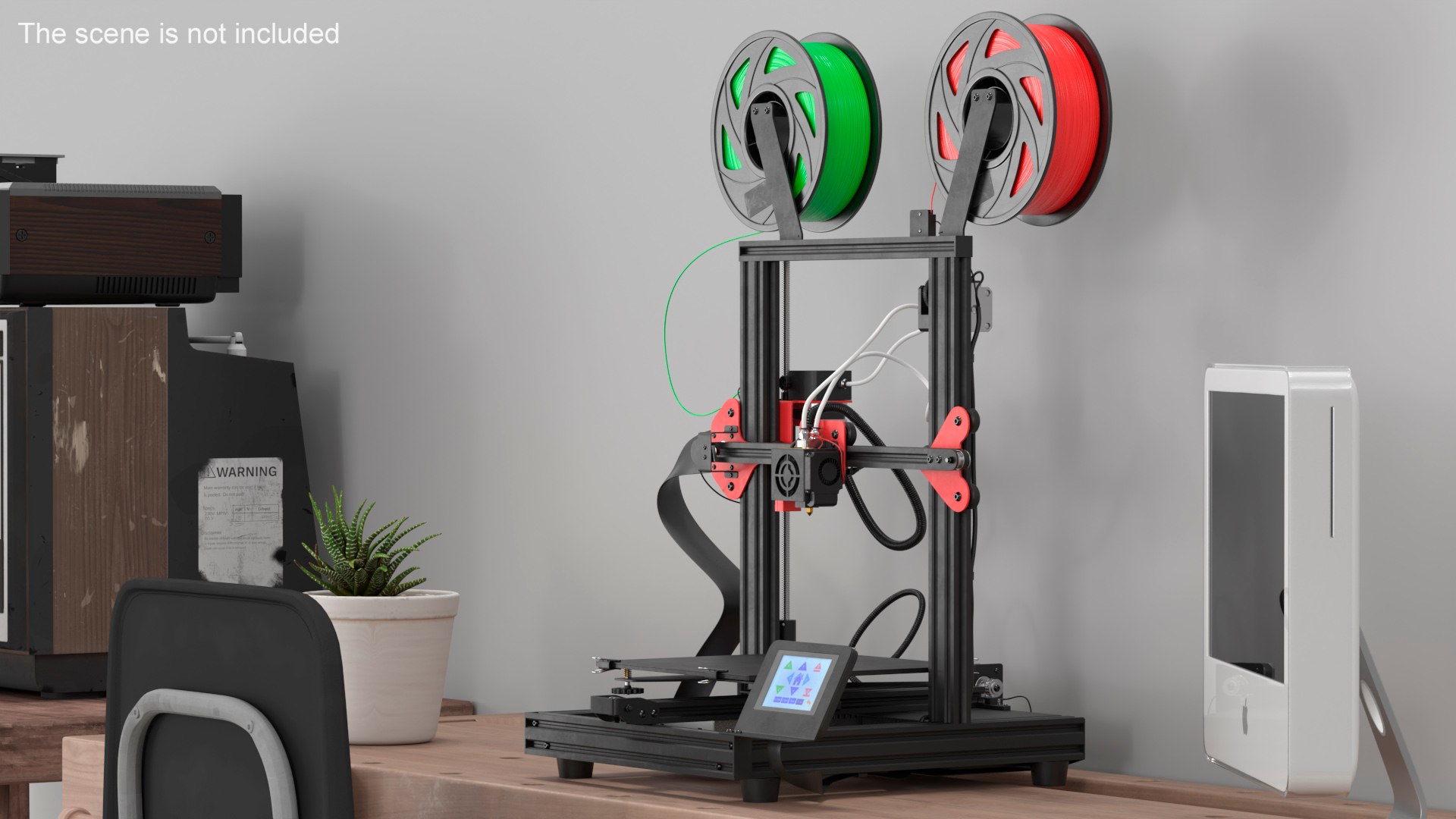 3D ABC Plastic 3D Printer Rigged - TurboSquid 2449658