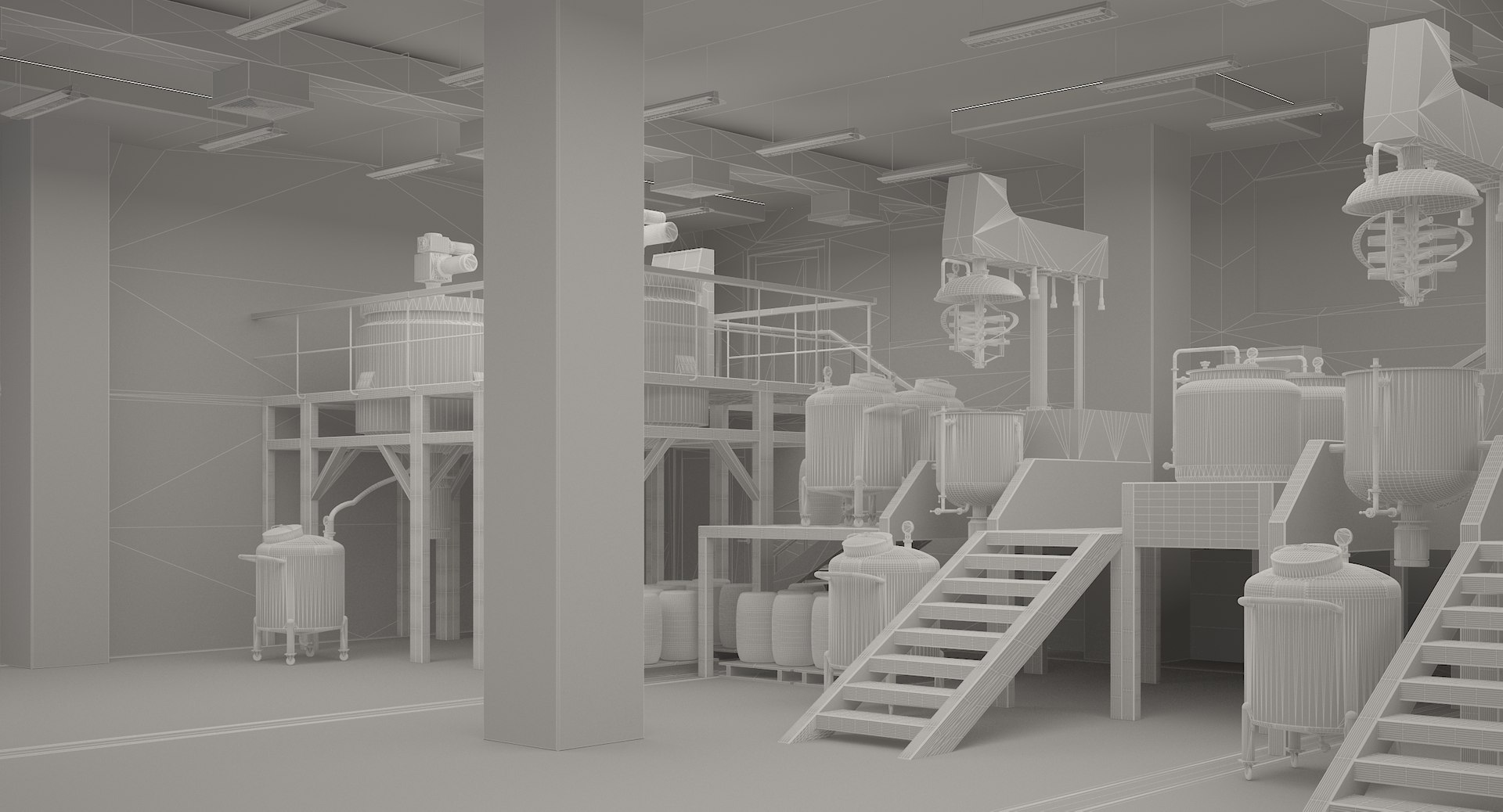 Industrial natural cosmetics 3D model - TurboSquid 1460046