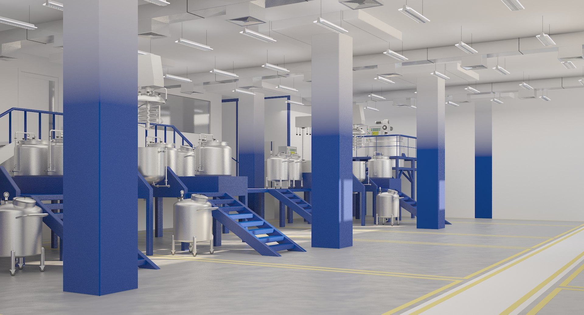 Industrial natural cosmetics 3D model - TurboSquid 1460046