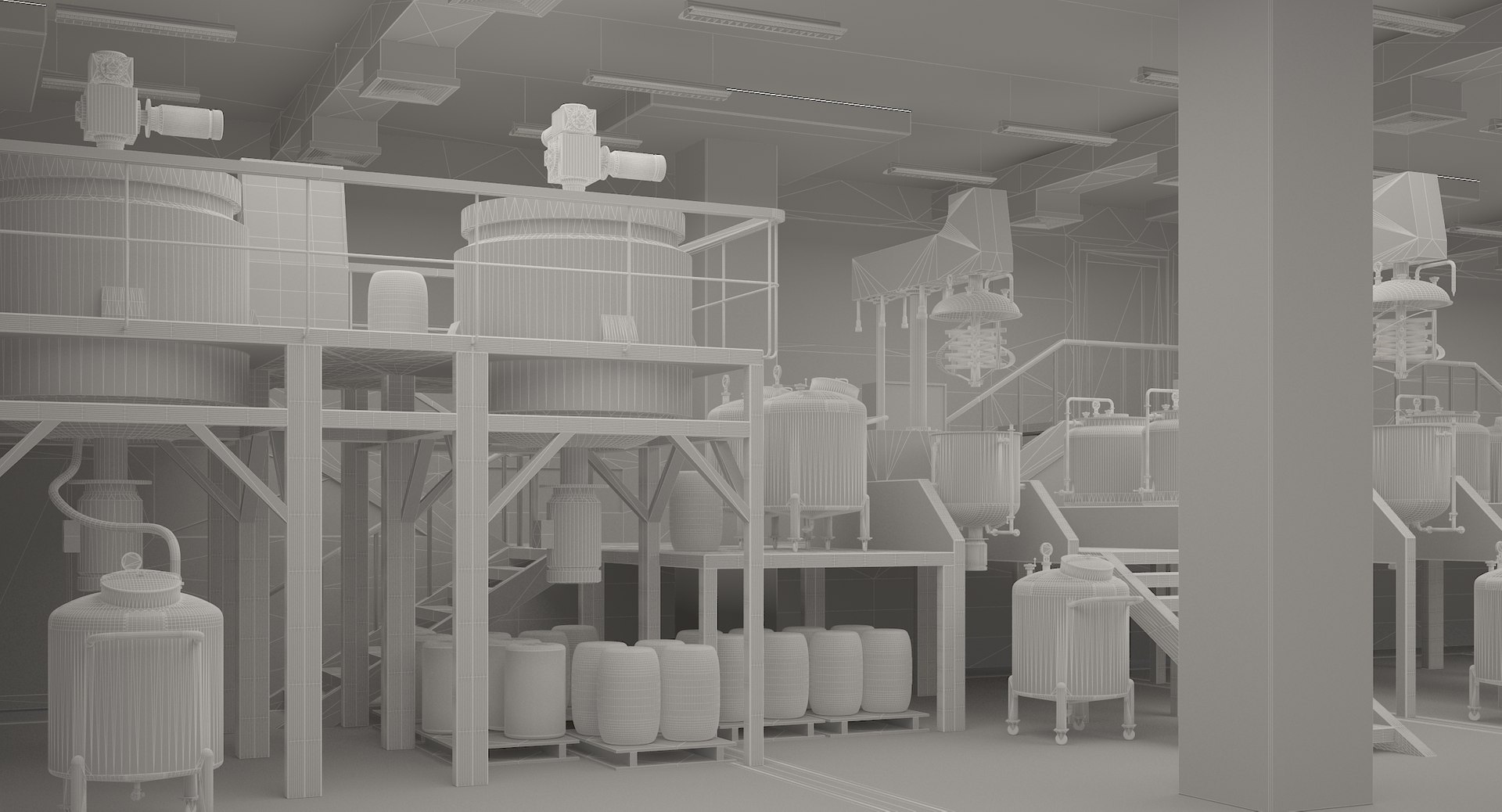 Industrial natural cosmetics 3D model - TurboSquid 1460046