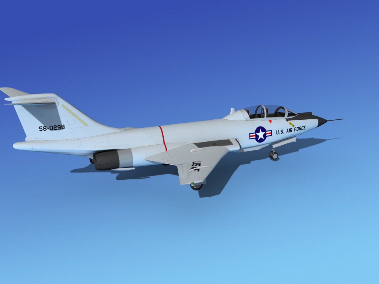 Dwg F-101 Voodoo Jet Fighters