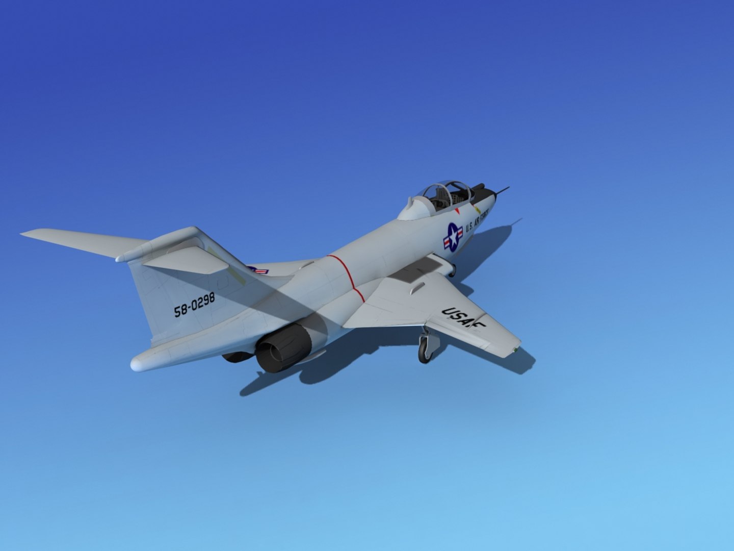 Dwg F-101 Voodoo Jet Fighters