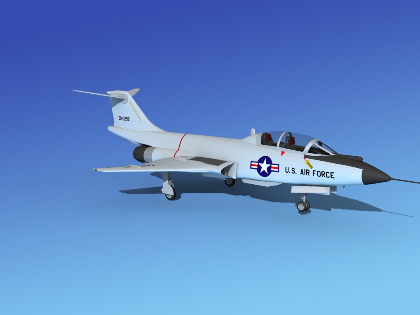 Dwg F-101 Voodoo Jet Fighters