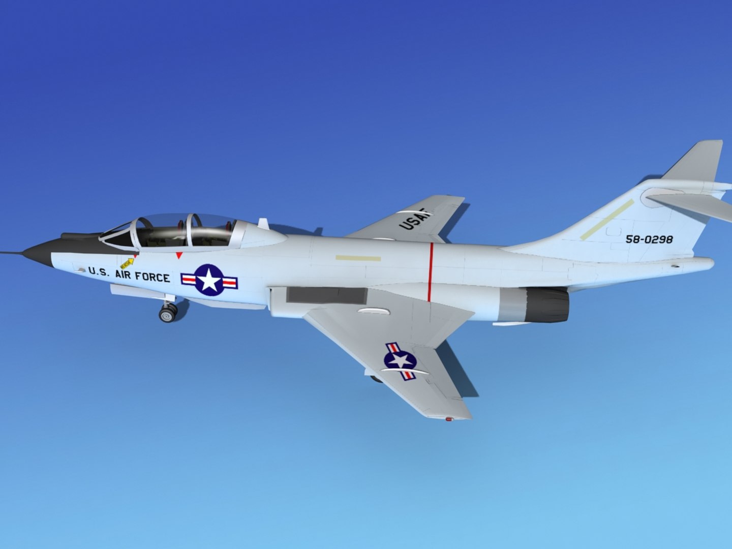 Dwg F-101 Voodoo Jet Fighters