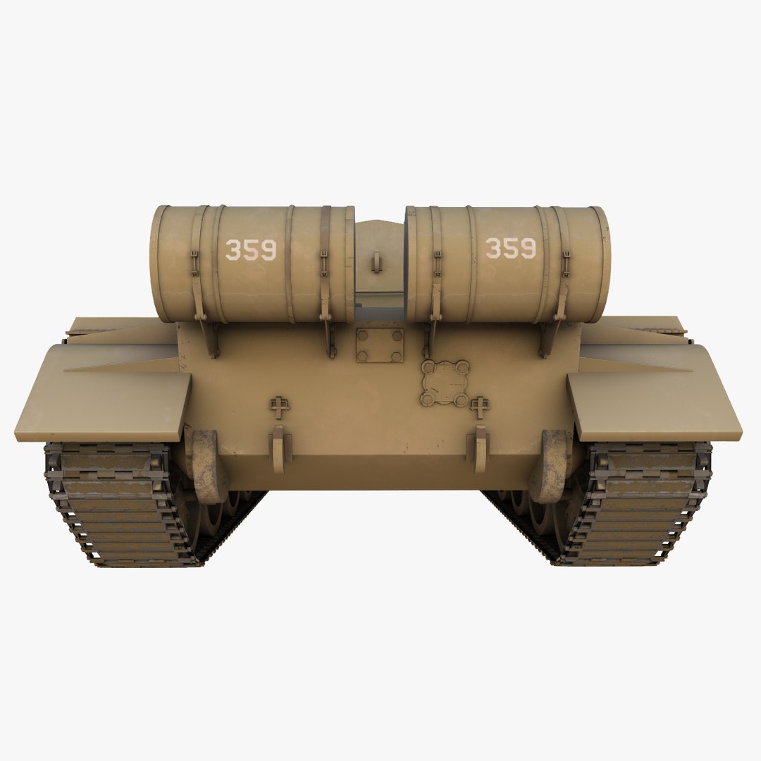 T55 Tank 3D Model - TurboSquid 1197874