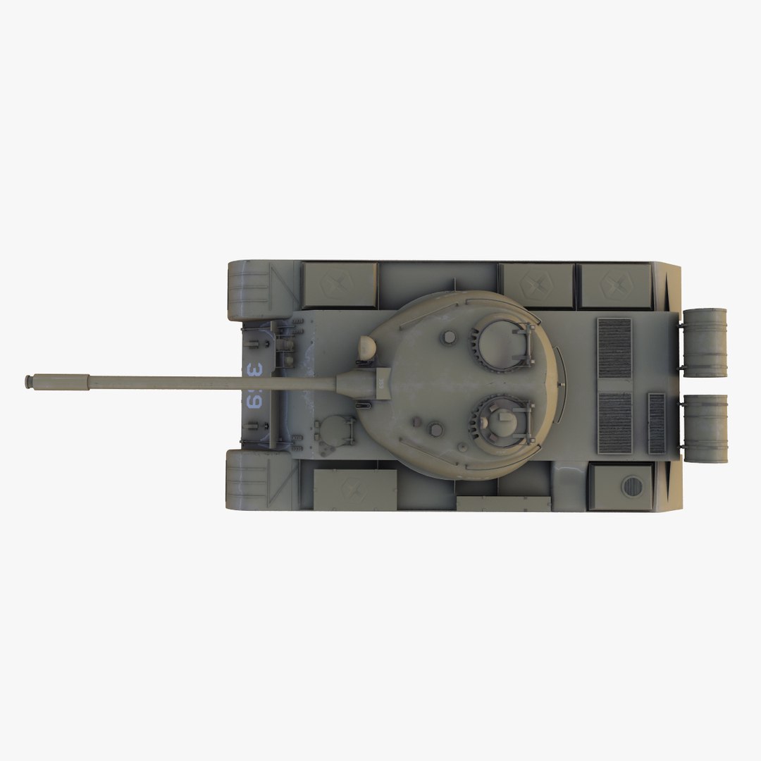 T55 Tank 3D Model - TurboSquid 1197874