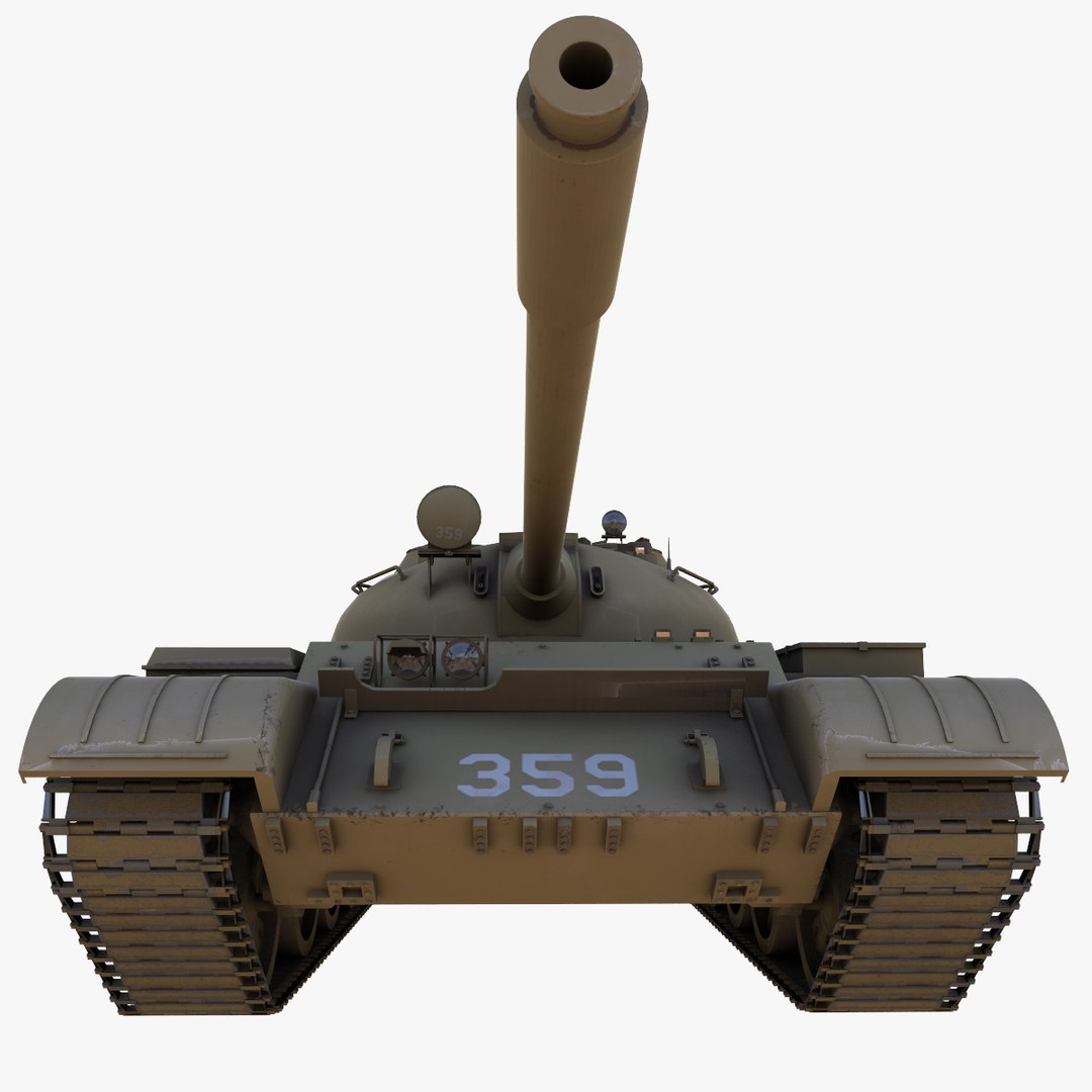 T55 Tank 3D Model - TurboSquid 1197874