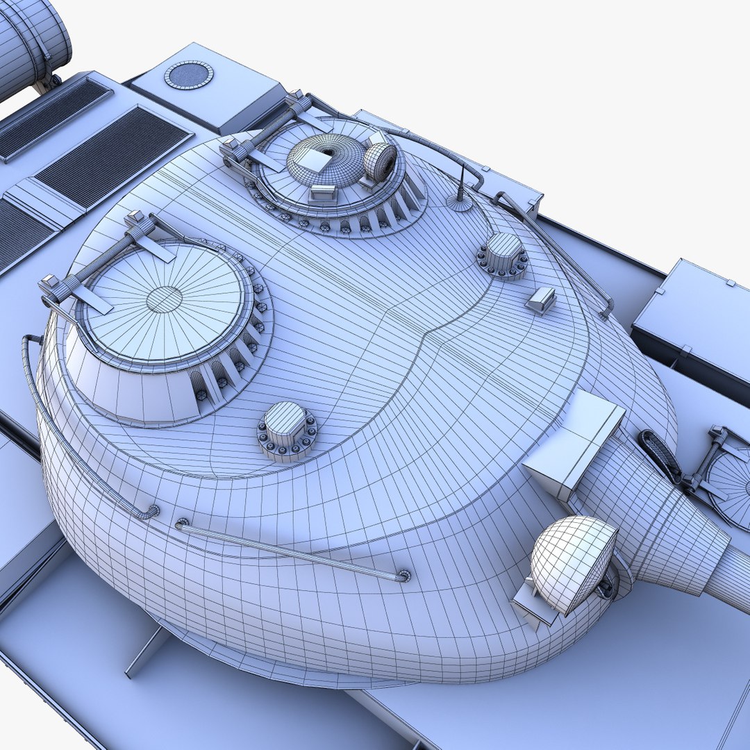 T55 tank 3D model - TurboSquid 1197874
