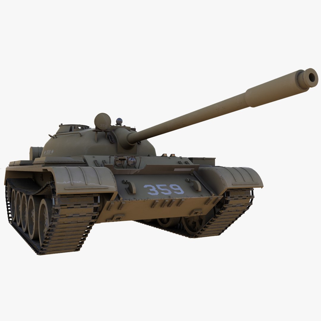T55 Tank 3D Model - TurboSquid 1197874