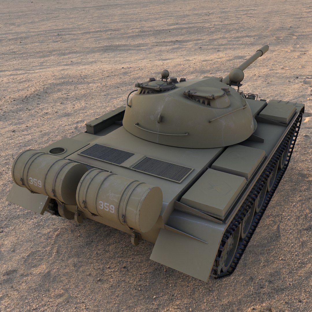 T55 Tank 3D Model - TurboSquid 1197874