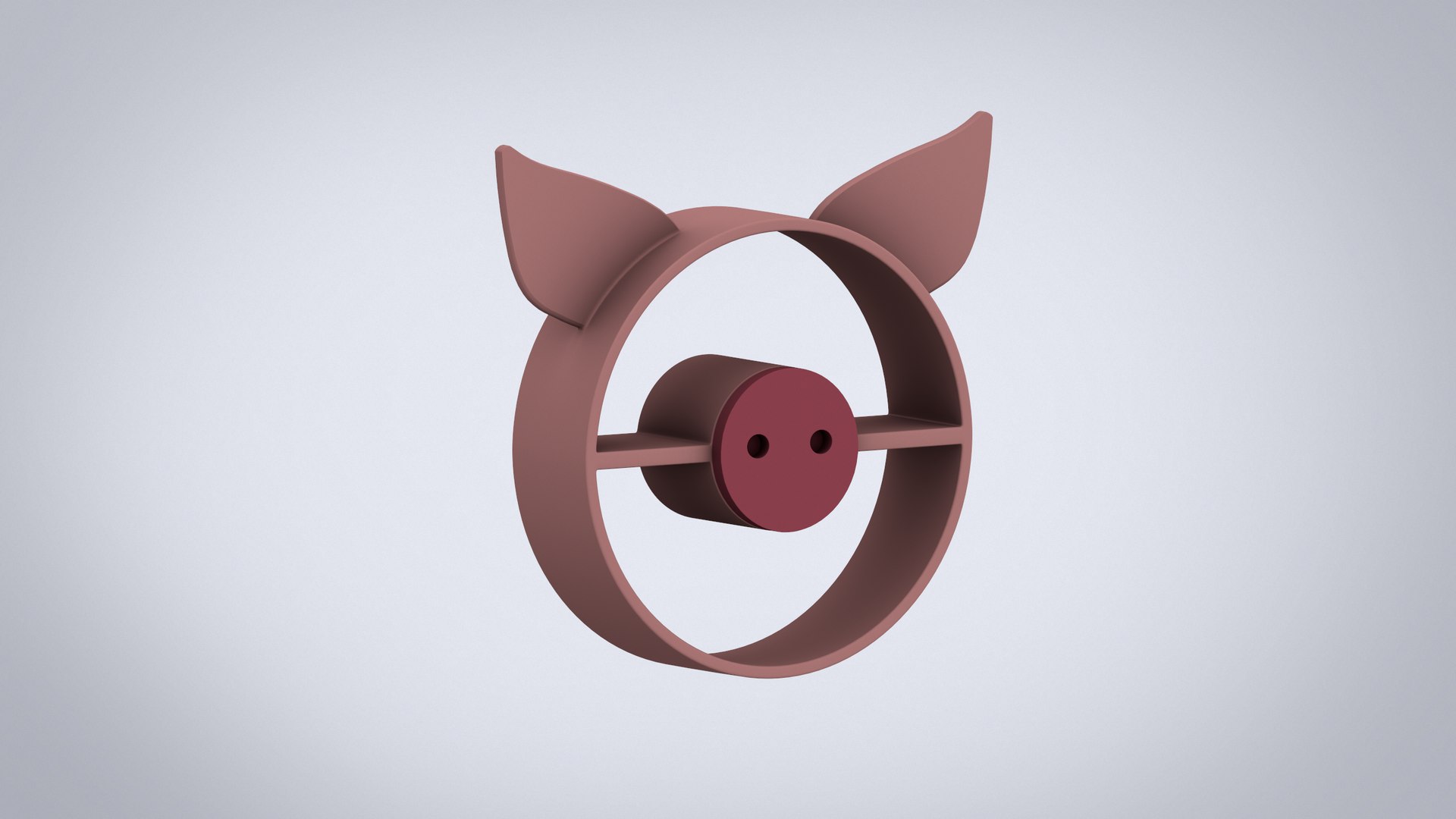 Shelf Pig 3D Model - TurboSquid 2002283