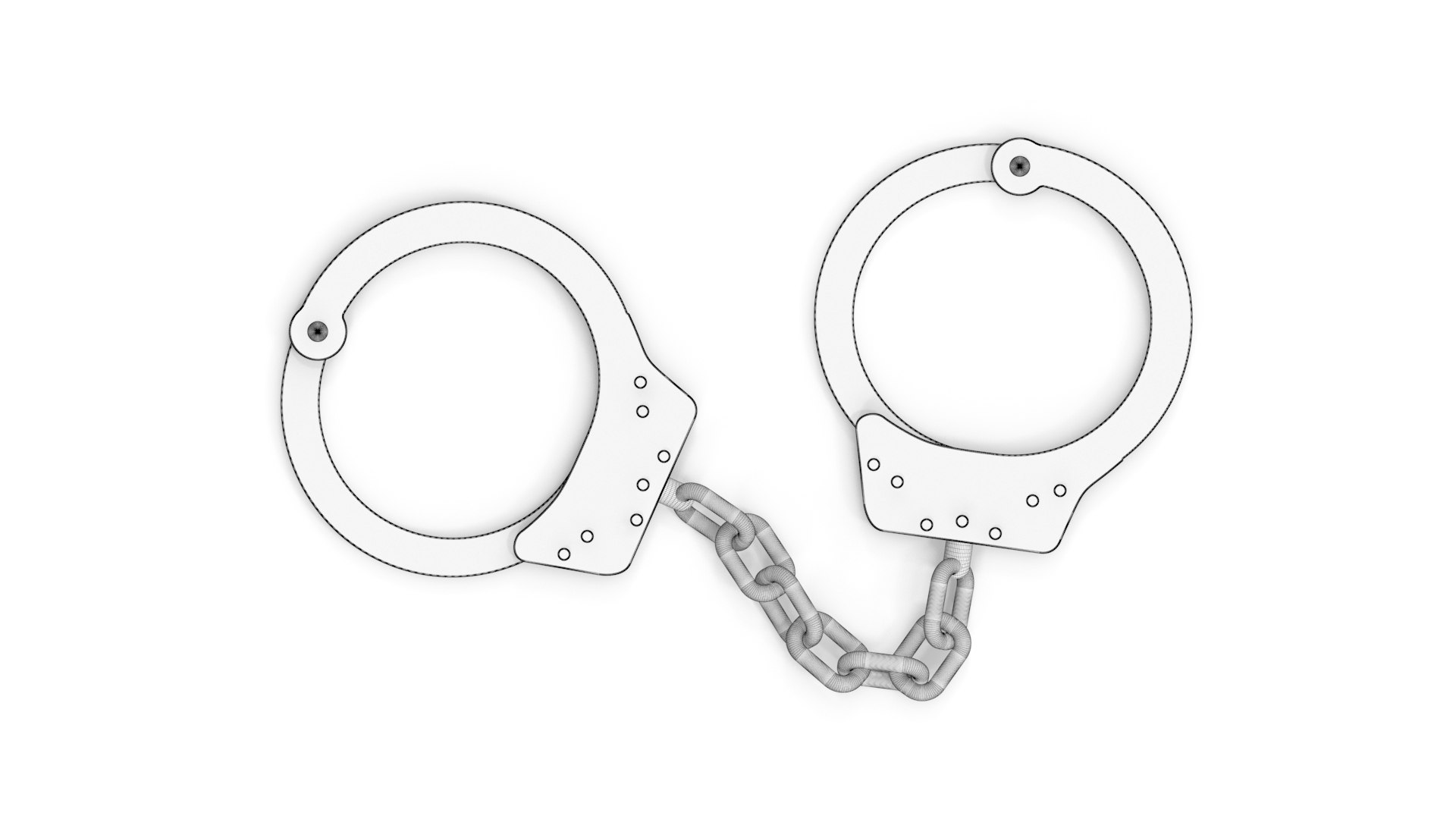 Handcuffs Model - TurboSquid 2167629