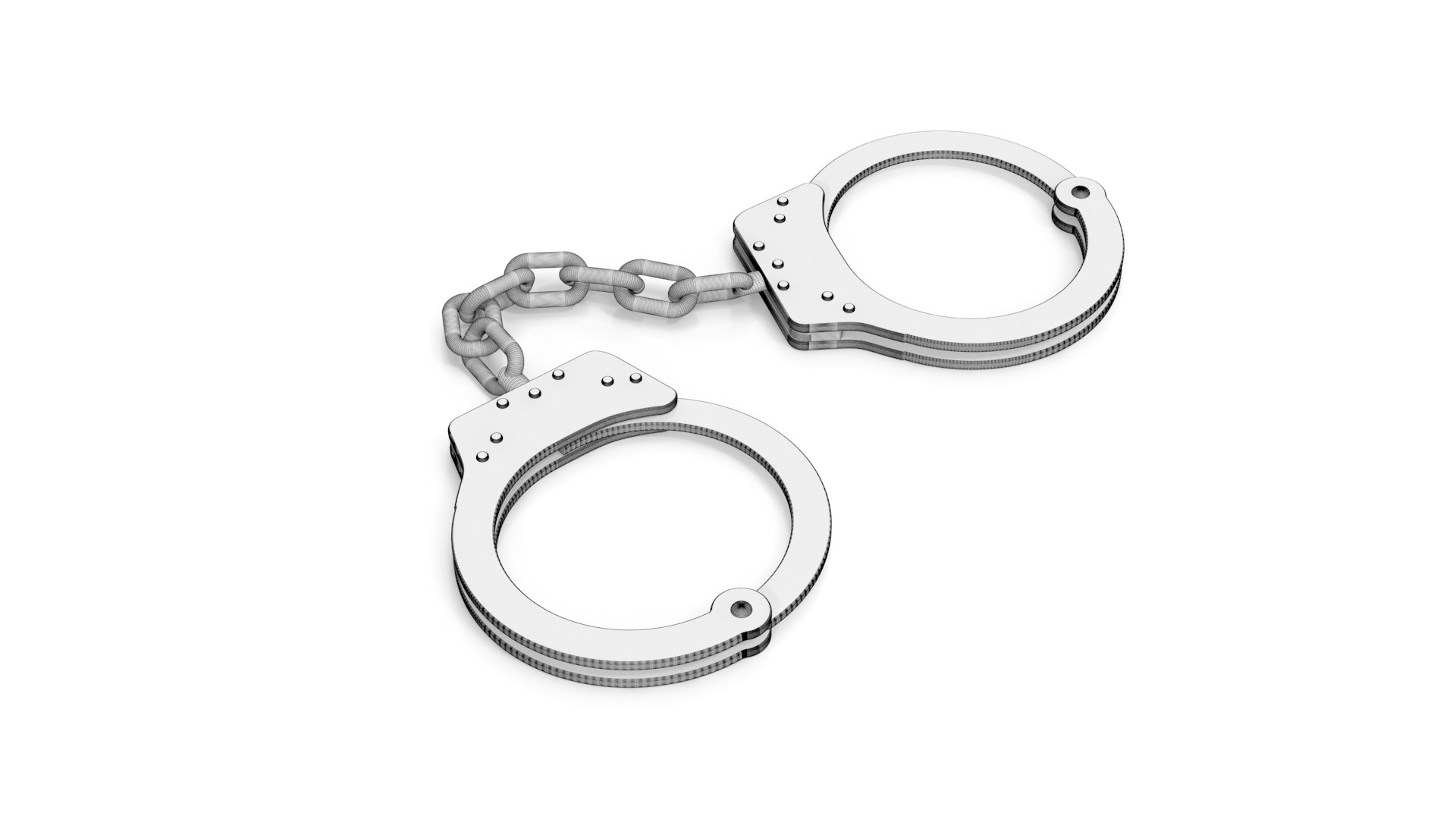 Handcuffs Model - TurboSquid 2167629