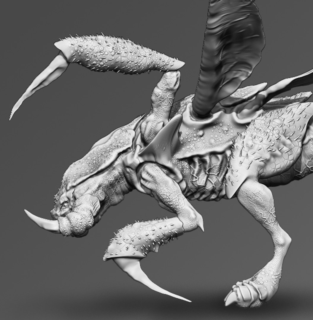 3d Speedling Zergling Model