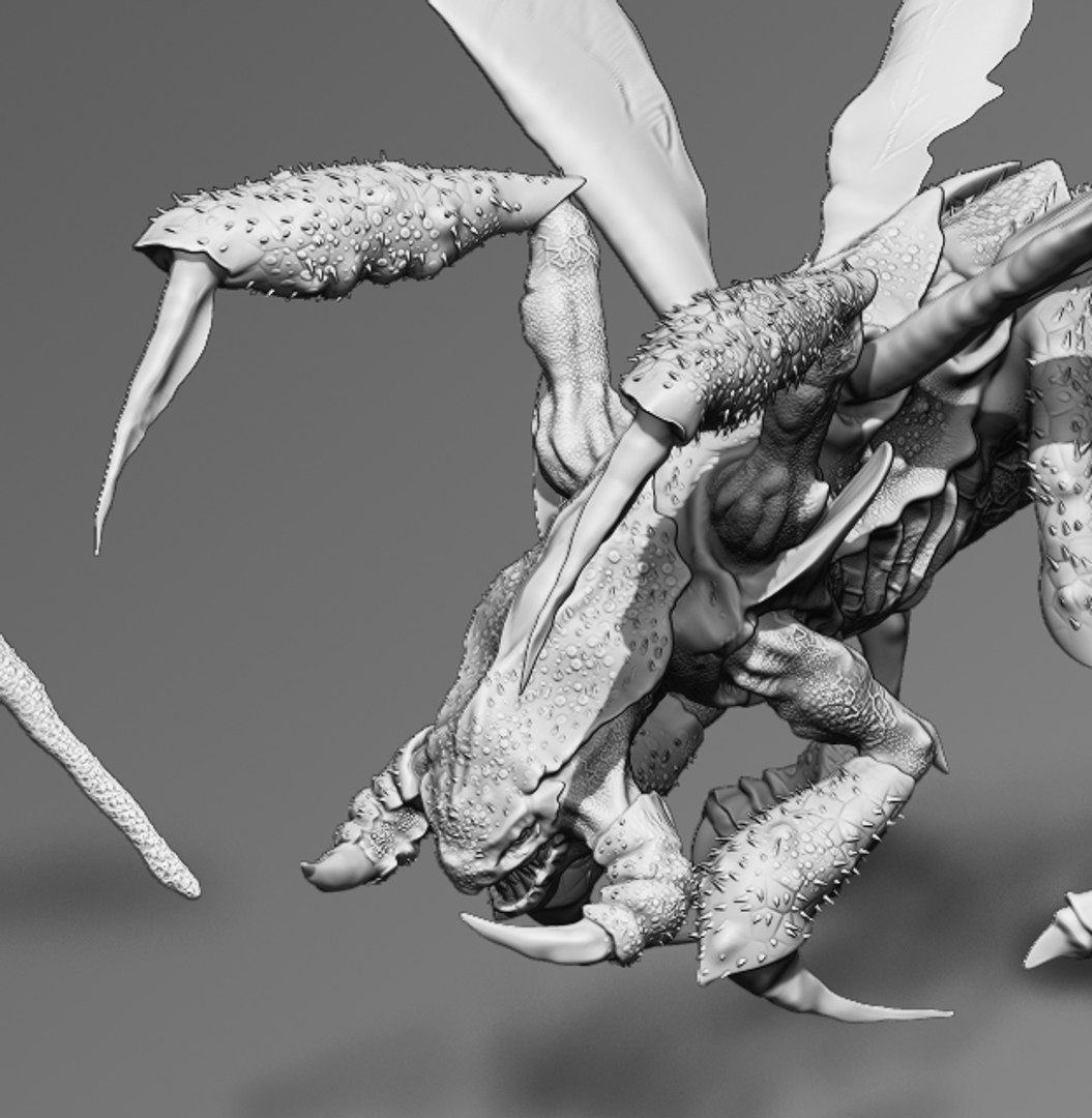 3d Speedling Zergling Model