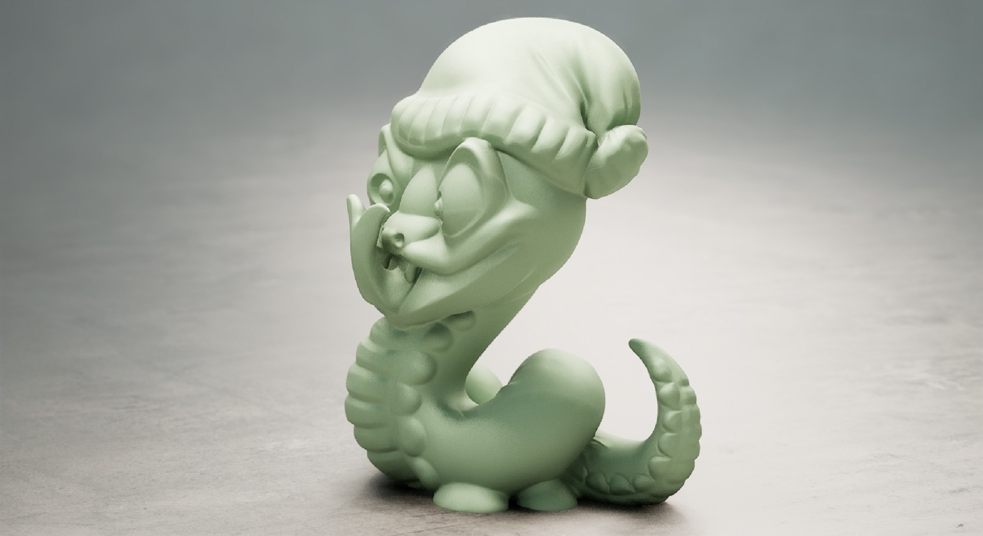 3D Cartoon Little Snake Model - TurboSquid 2317791