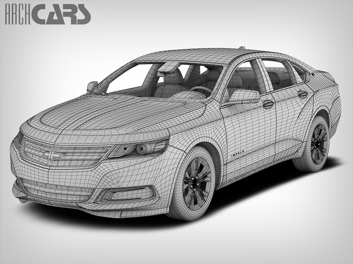Chevrolet Impala 3D Model - TurboSquid 1231956