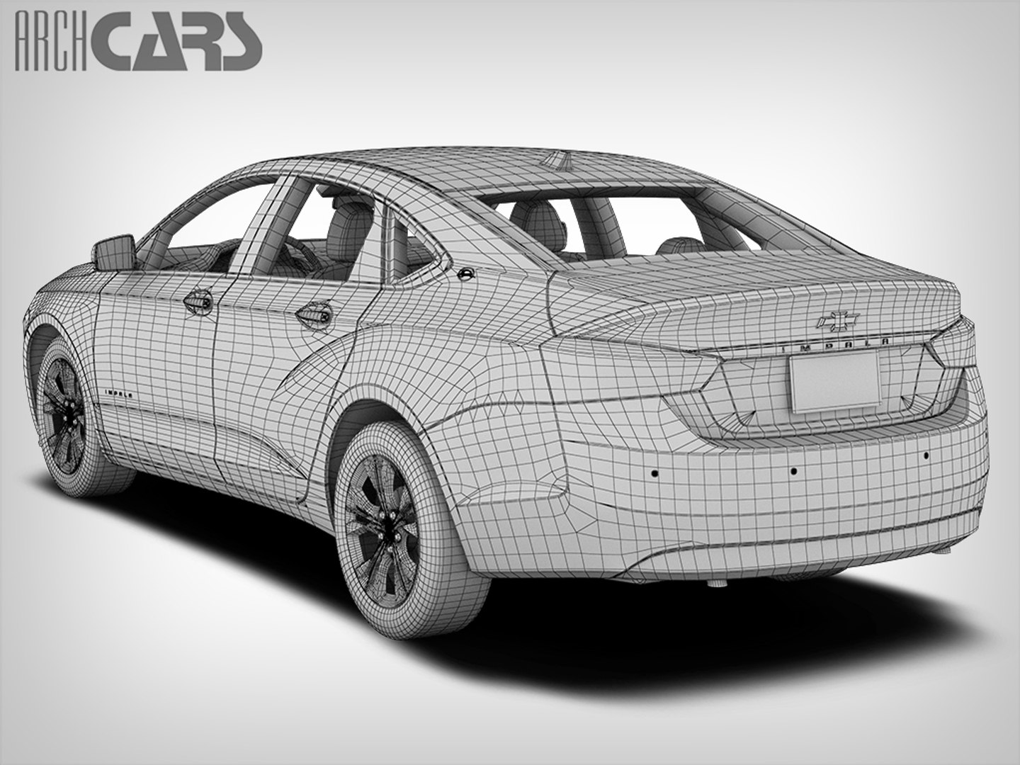 Chevrolet Impala 3D Model - TurboSquid 1231956