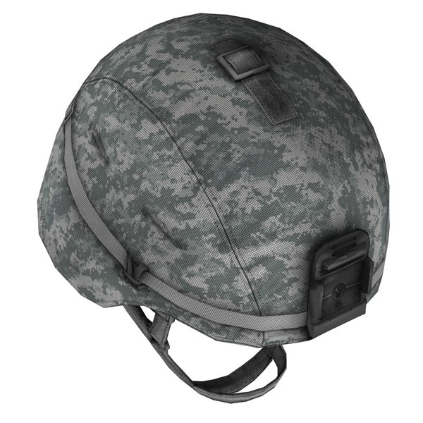 military soldier helmet 3d model