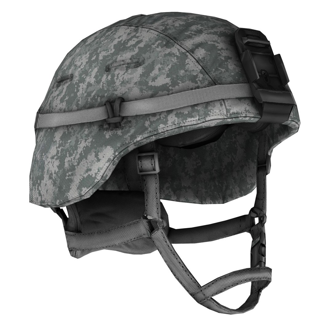 military soldier helmet 3d model