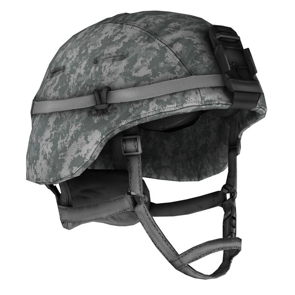 military soldier helmet 3d model