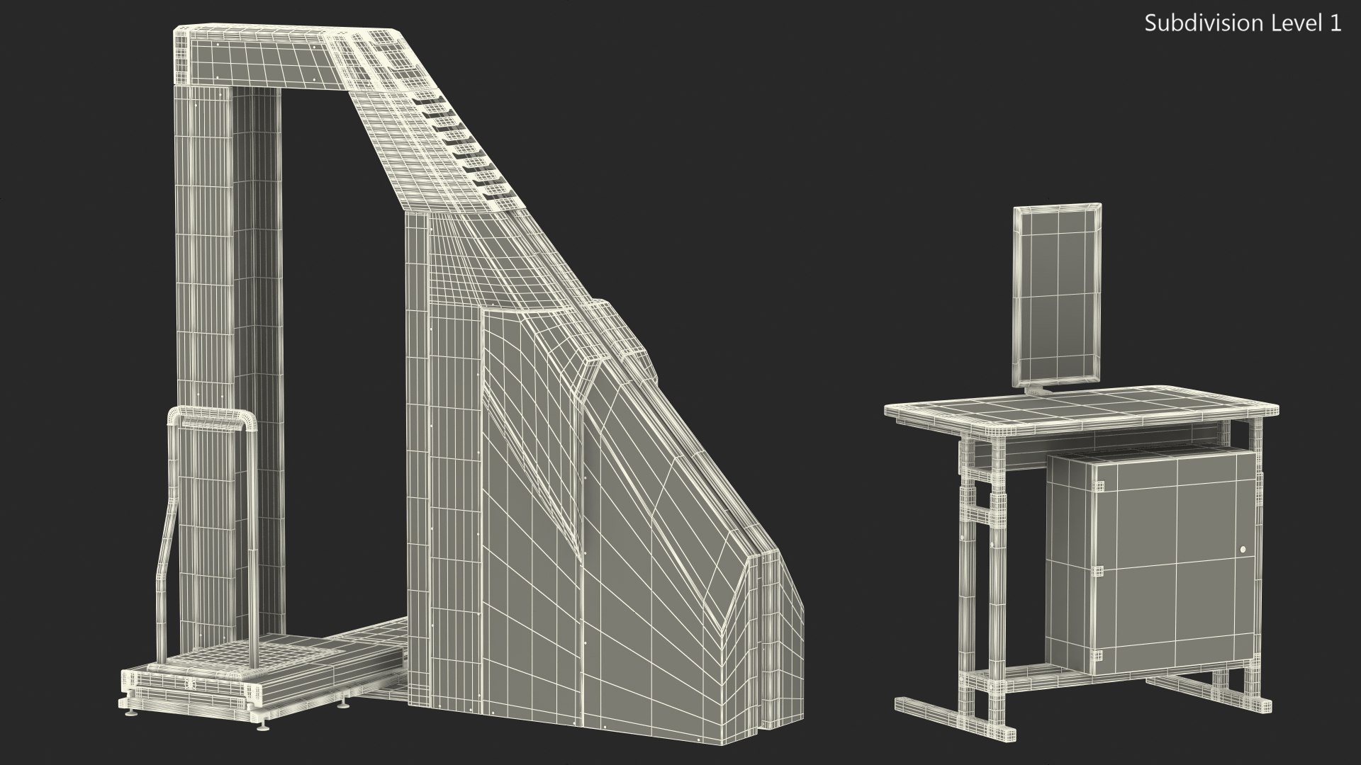 3D conpass smart dv xray body model - TurboSquid 1701475