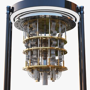 Quantum Computer 3D Model - TurboSquid 1594665