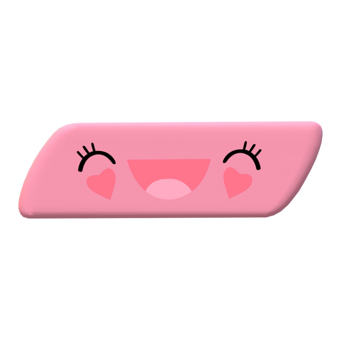3D Eraser Model - TurboSquid 2341314