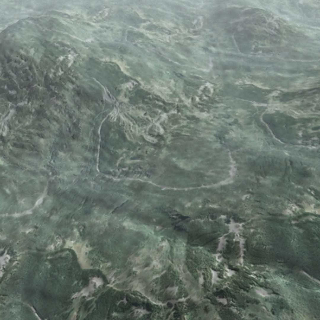 3d Model Landscape Land