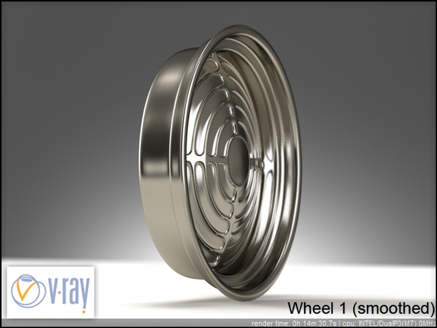 Wheel 1 3d Model