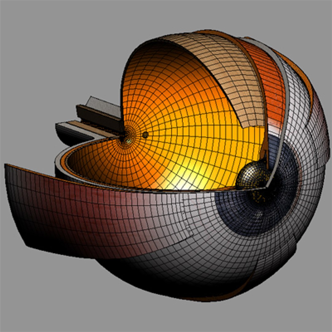 Eye Section 3d Model