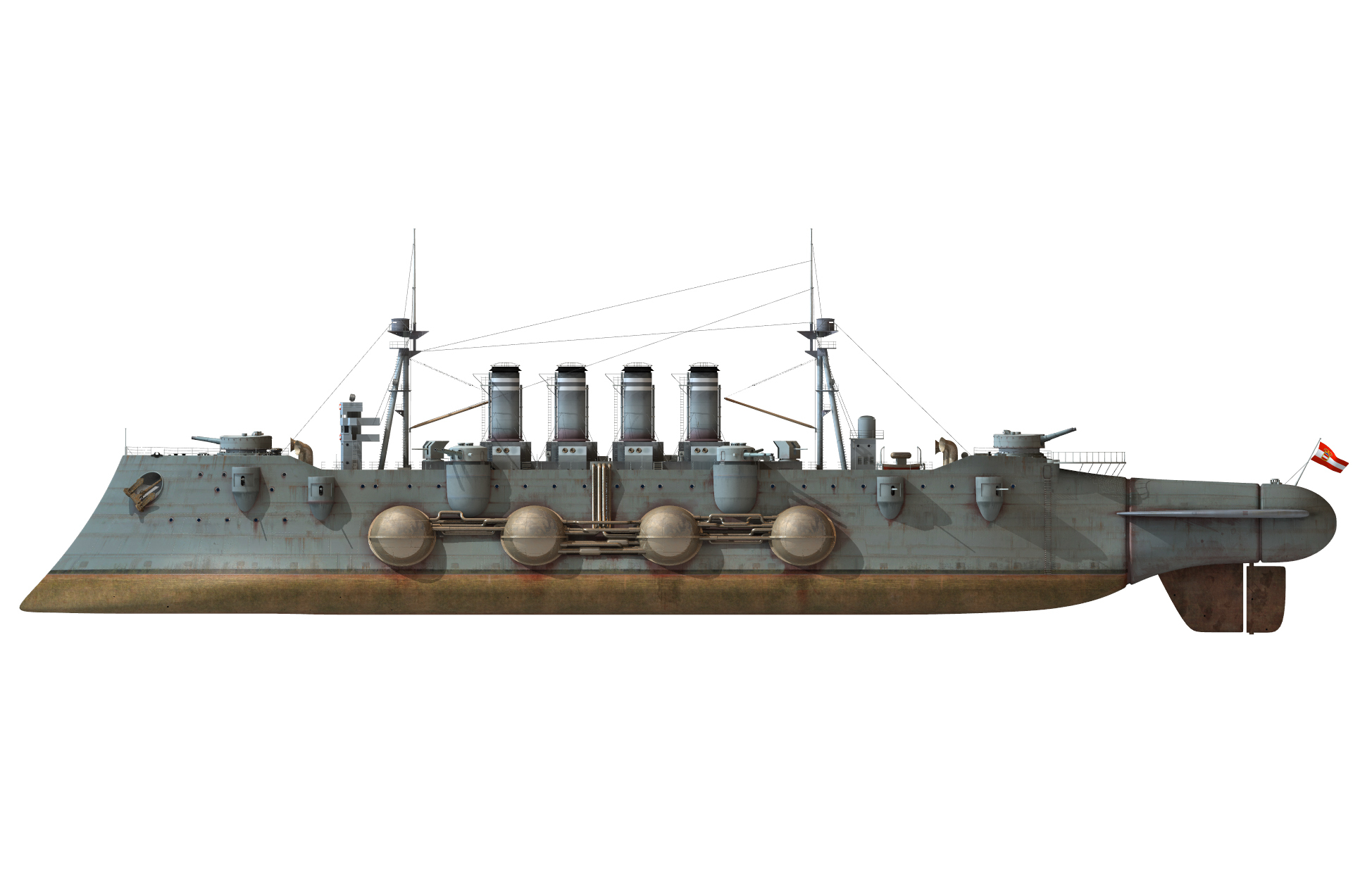 3D 3D steampunk flying cruiser UVmaps - TurboSquid 1957645