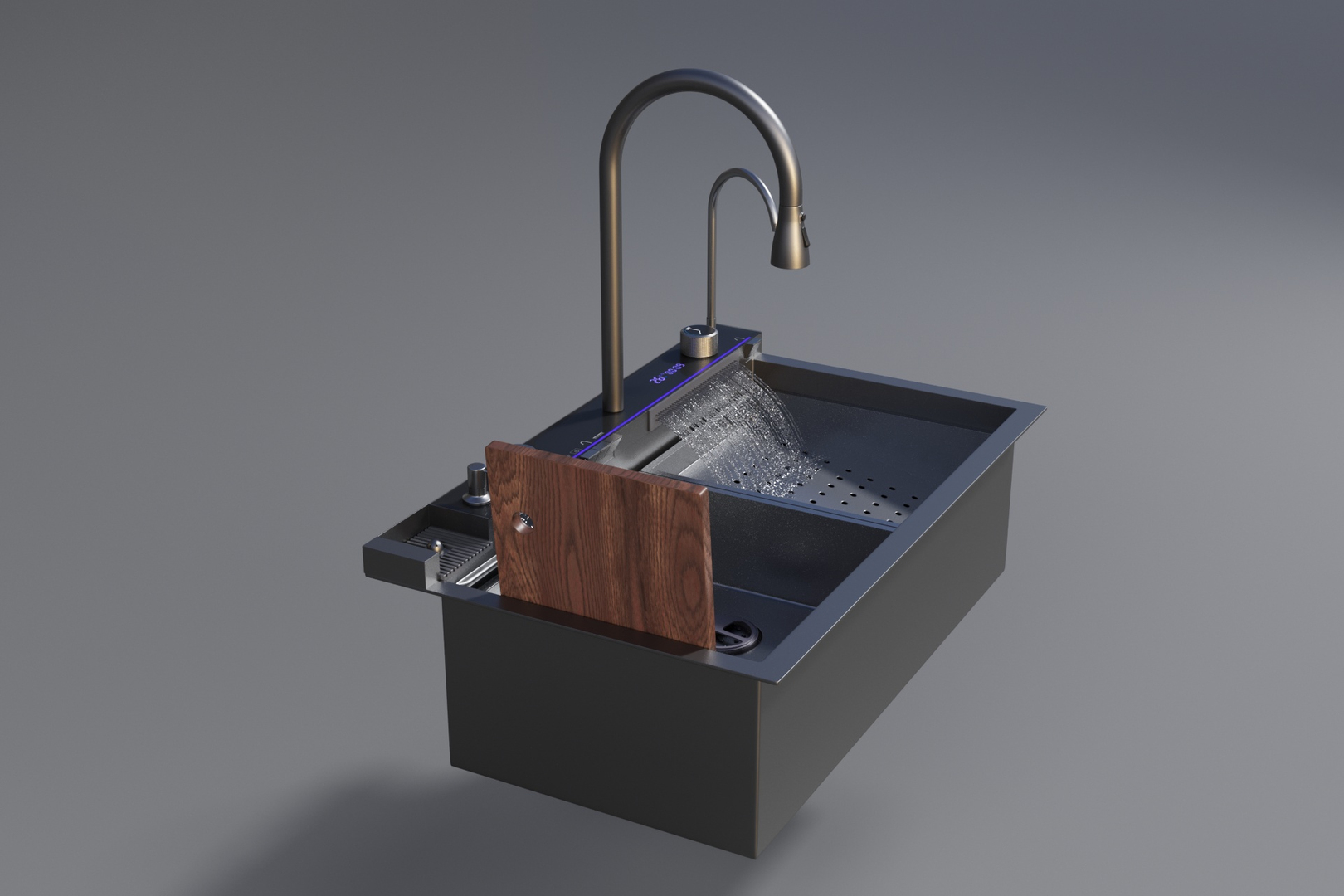 Boelon Luxury Kitchen Sink 3D Model - TurboSquid 2161238