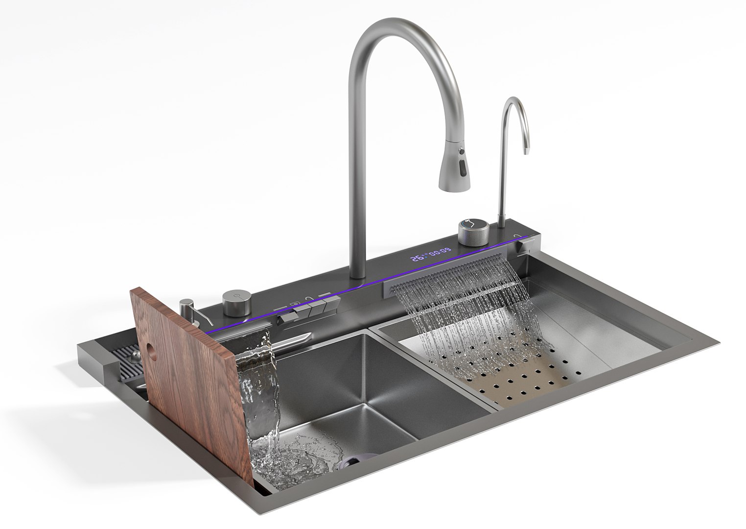 Boelon Luxury Kitchen Sink 3D Model - TurboSquid 2161238