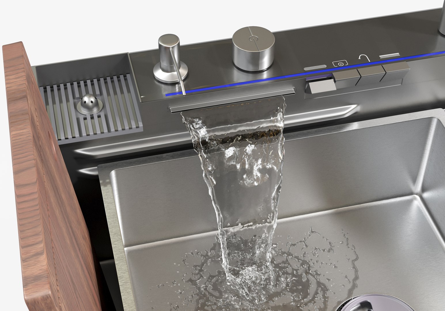 Boelon Luxury Kitchen Sink 3D Model - TurboSquid 2161238