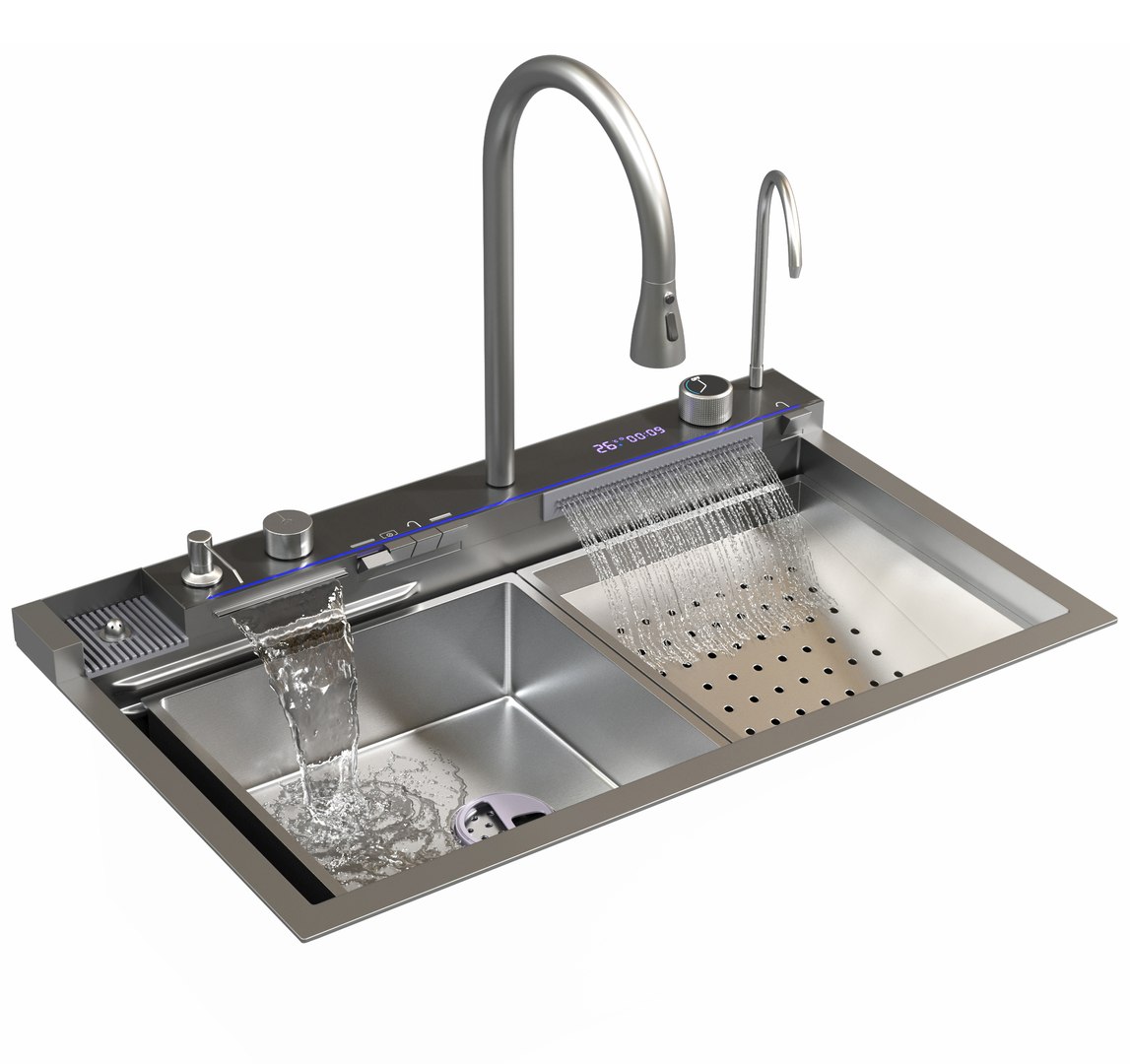 Boelon Luxury Kitchen Sink 3D model - TurboSquid 2161238