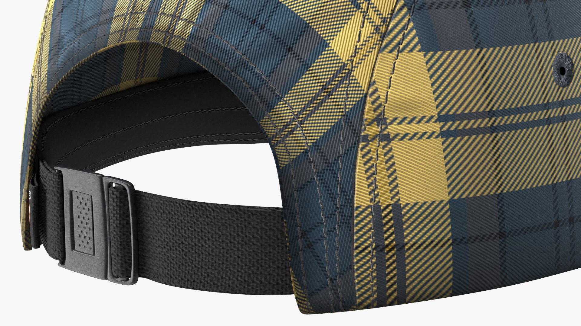 Dickies Hornbeck Check 5 Panel Cap 3D Model - TurboSquid 1784785