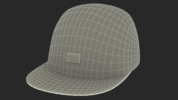 Dickies Hornbeck Check 5 Panel Cap 3D model - TurboSquid 1784785