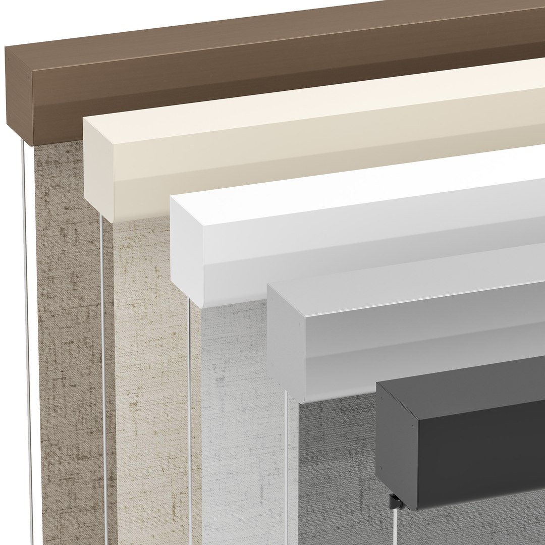 Roller Blinds Set 03 Model - TurboSquid 2236867