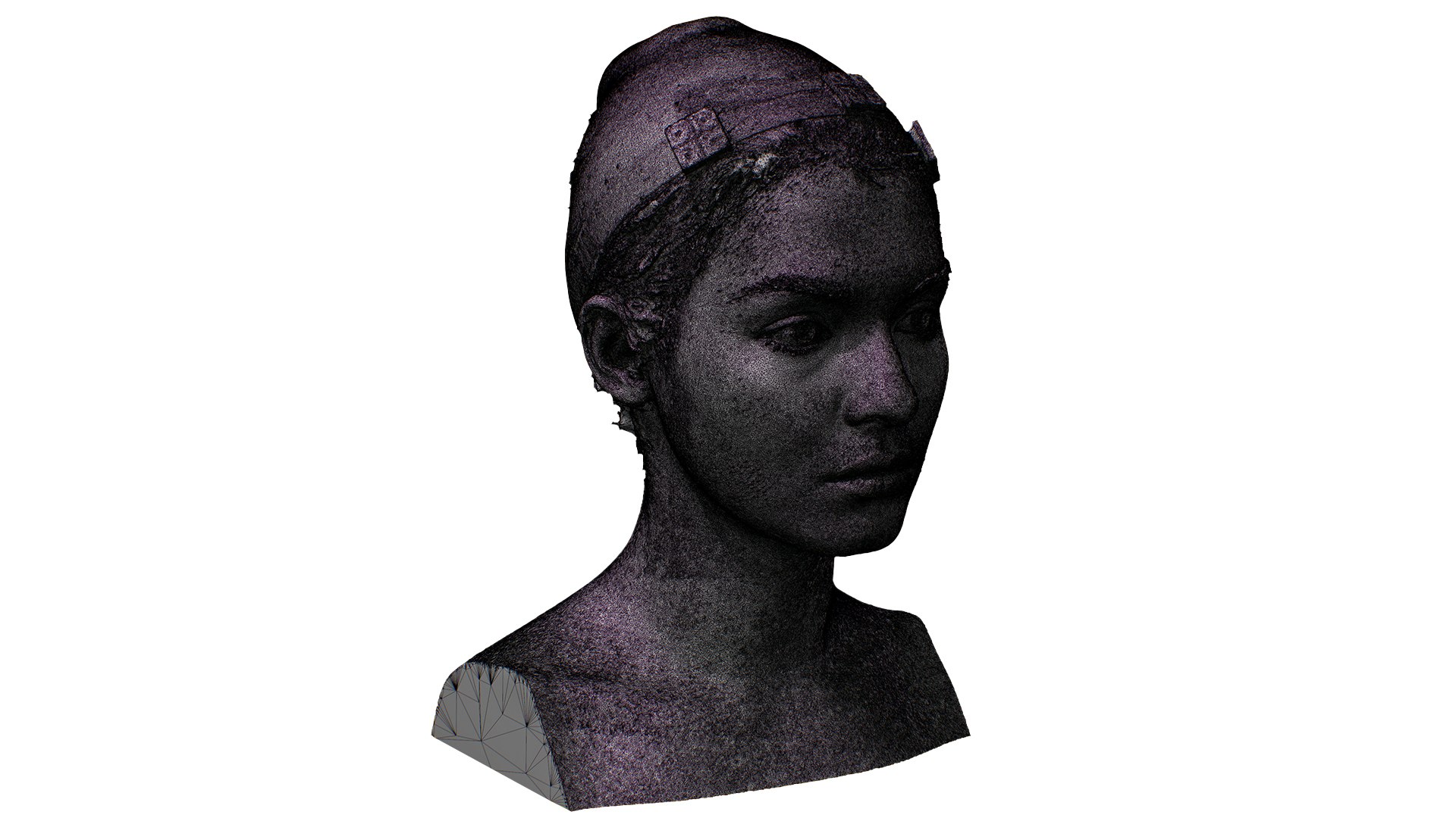 Raw Head Scan Chloe Parker 3D model - TurboSquid 1815395
