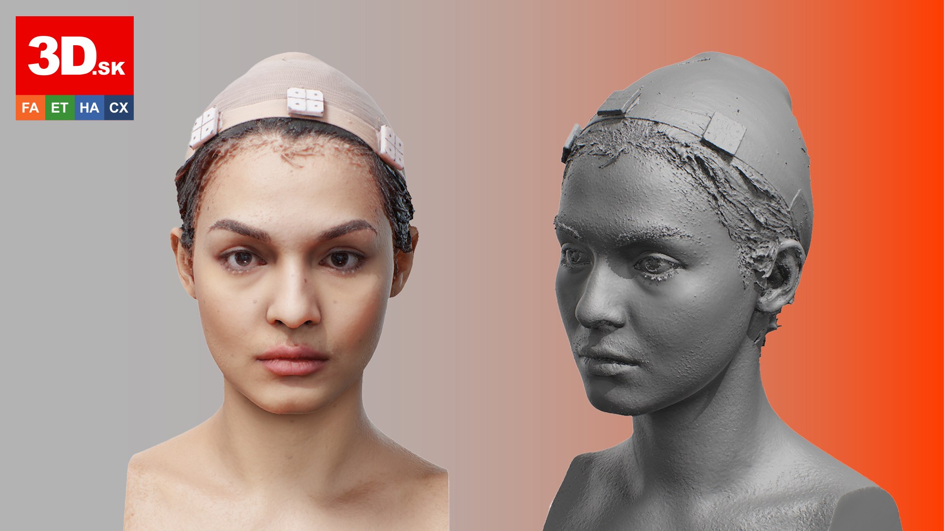Raw Head Scan Chloe Parker 3D model - TurboSquid 1815395