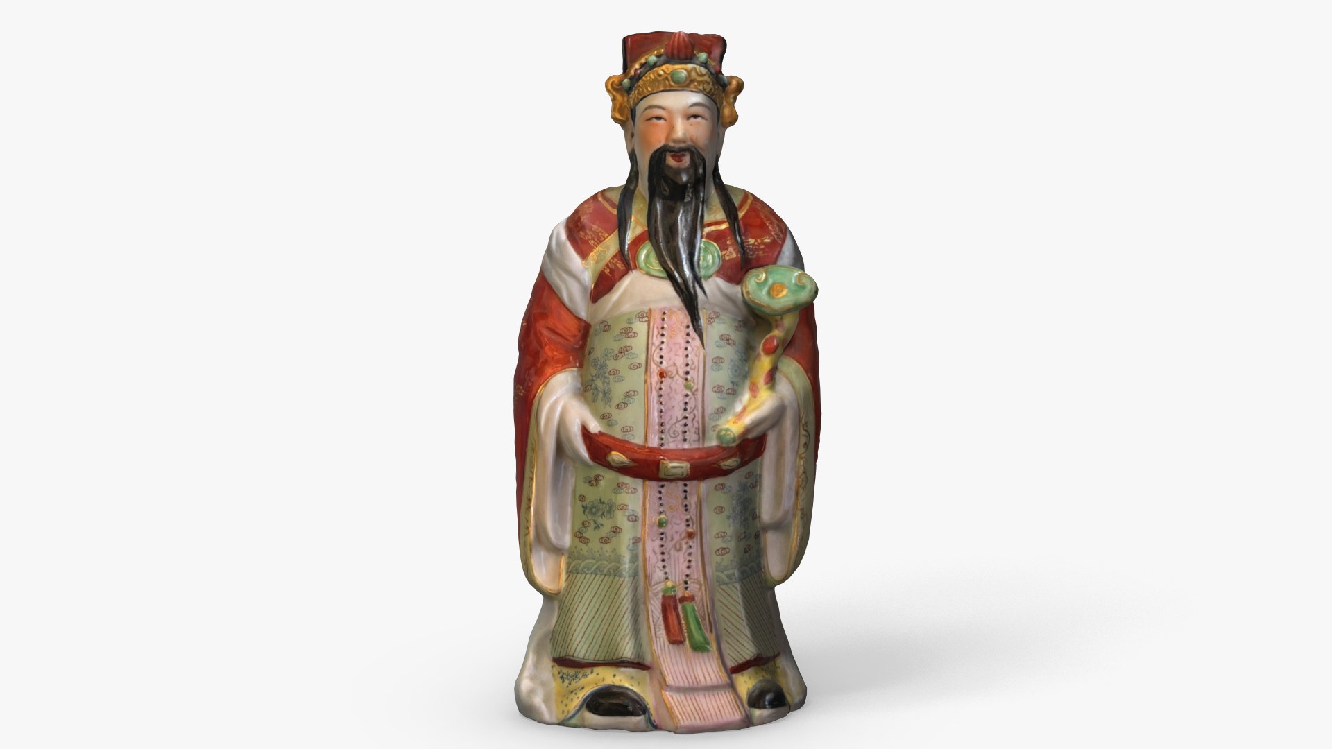 3D LU Chinese God - Sanxing Deities - TurboSquid 2236822