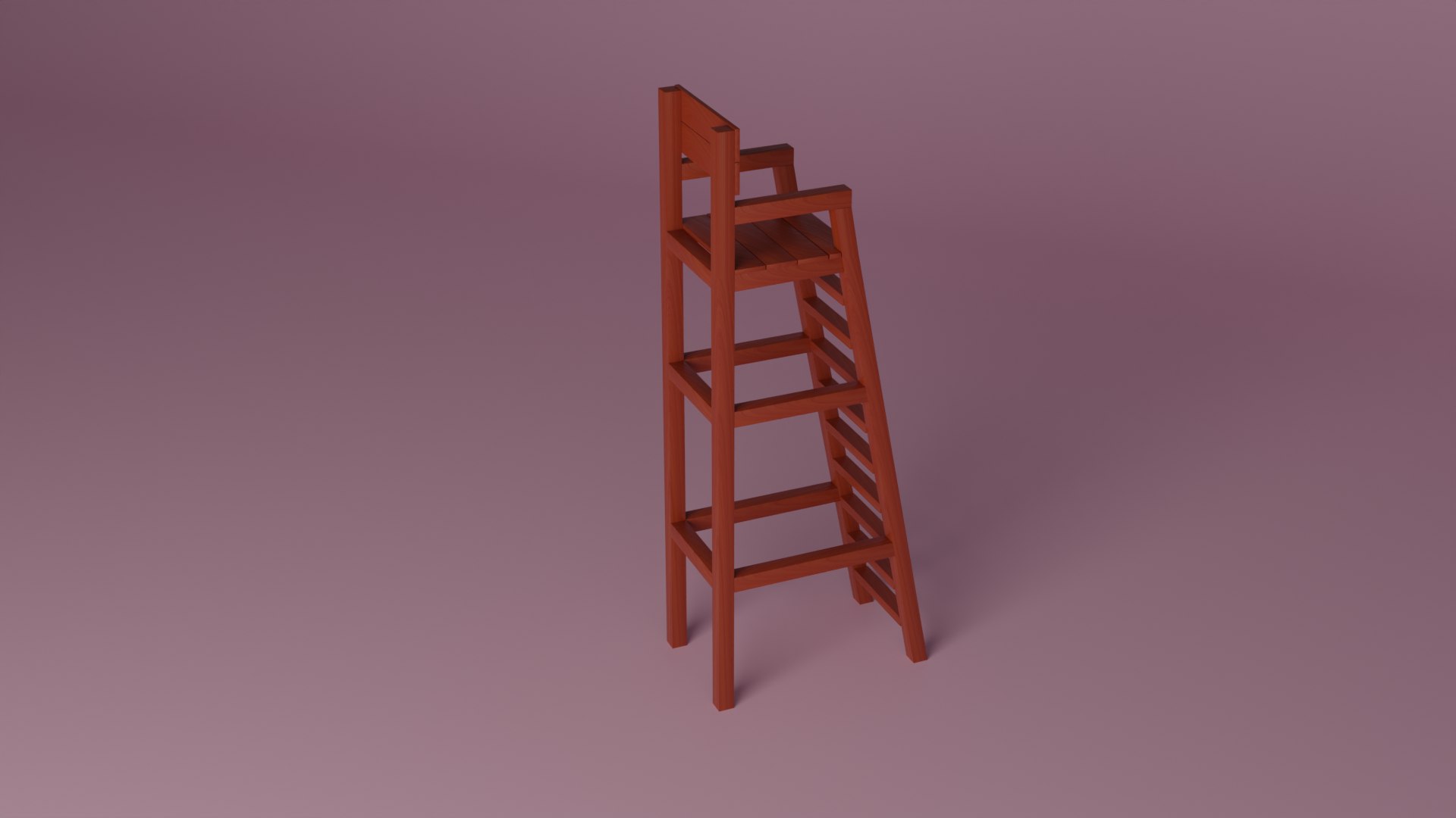 3D Beach Guard Tower Model - TurboSquid 1916312